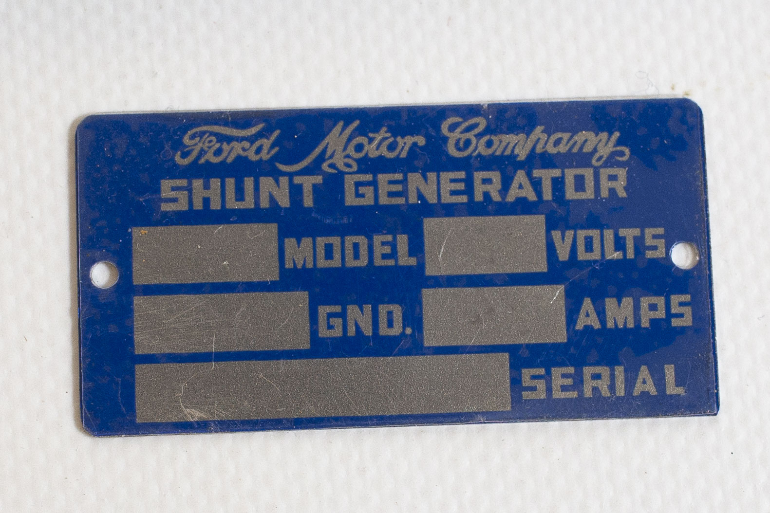 DATAPLATE GENERATOR GPW - HMKSHOP - Depot Moane