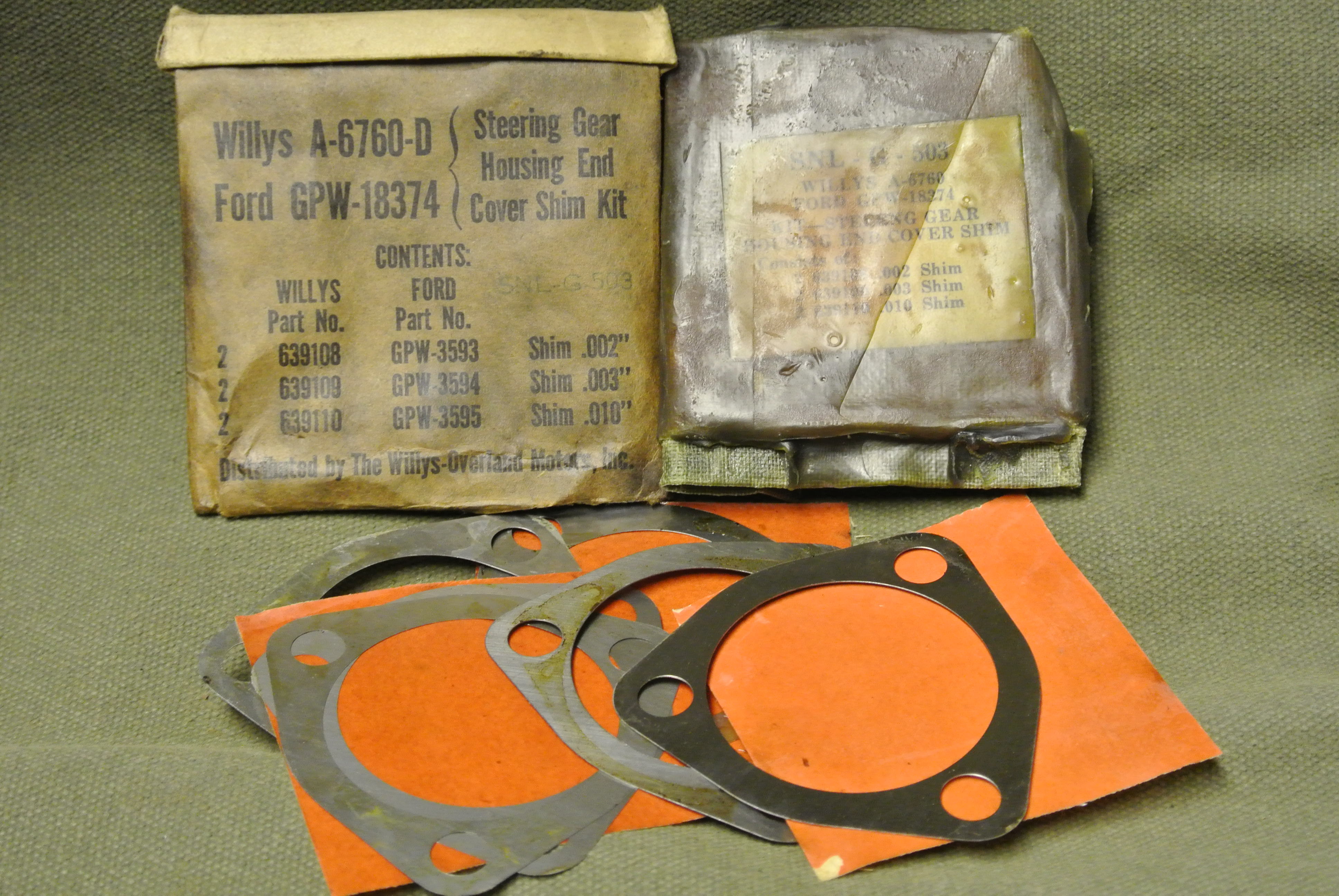 SHIM SET STEERING GIR - HMKSHOP - Depot Moane