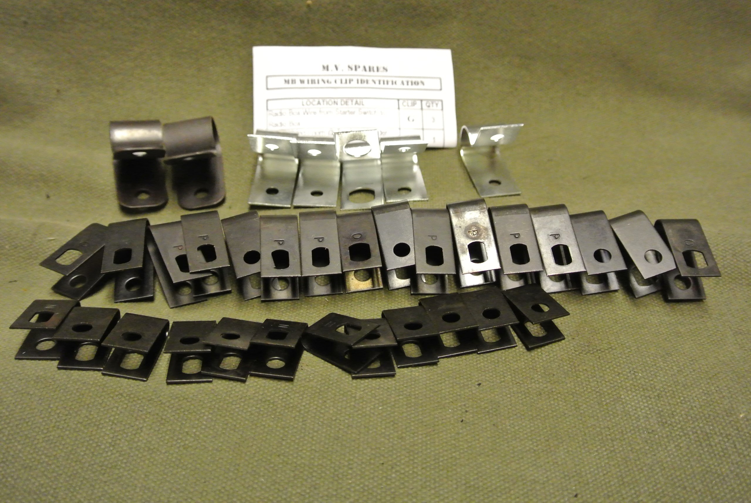 CLIP SET - WIRING - MB - HMKSHOP - Depot Moane