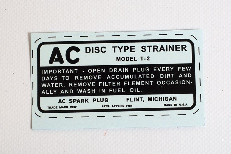 DECAL FUEL FILTER - HMKSHOP - Depot Moane